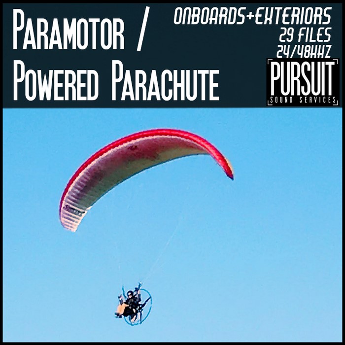 Paramotor / Powered Parachute | Paramotor Sound Effects Library ...