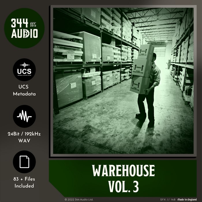 Warehouse Vol. 3 | Warehouse Sound Effects Library | asoundeffect.com