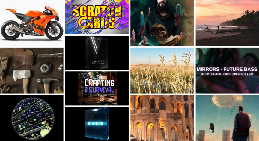 Great new sound effects: Superbikes, rainforests, grand pianos, Italian ...