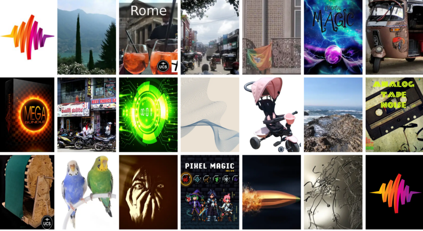Great new sound effects: Ambiences from all around the world, wind ...