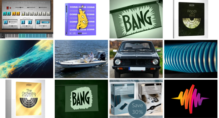 Great new sound effects: Cartoon comedy, orchestral palettes, iconic ...