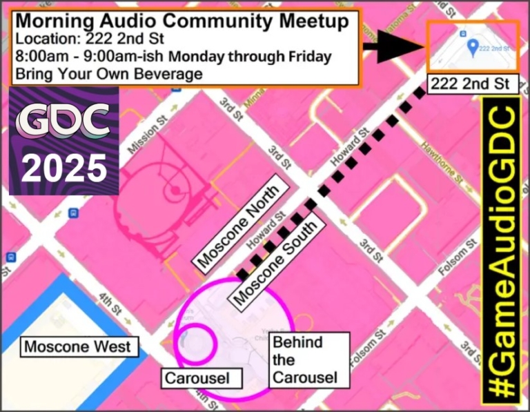 The Purple Guide to Game Audio GDC 2025: What to do, hear and see when ...