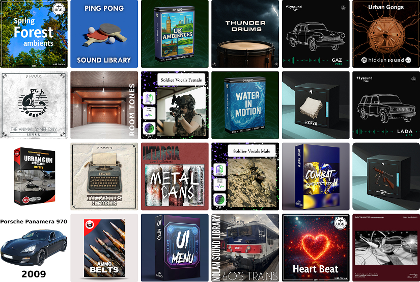 24 great new sound libraries: WWII firearms, UK ambiences, nuanced ...